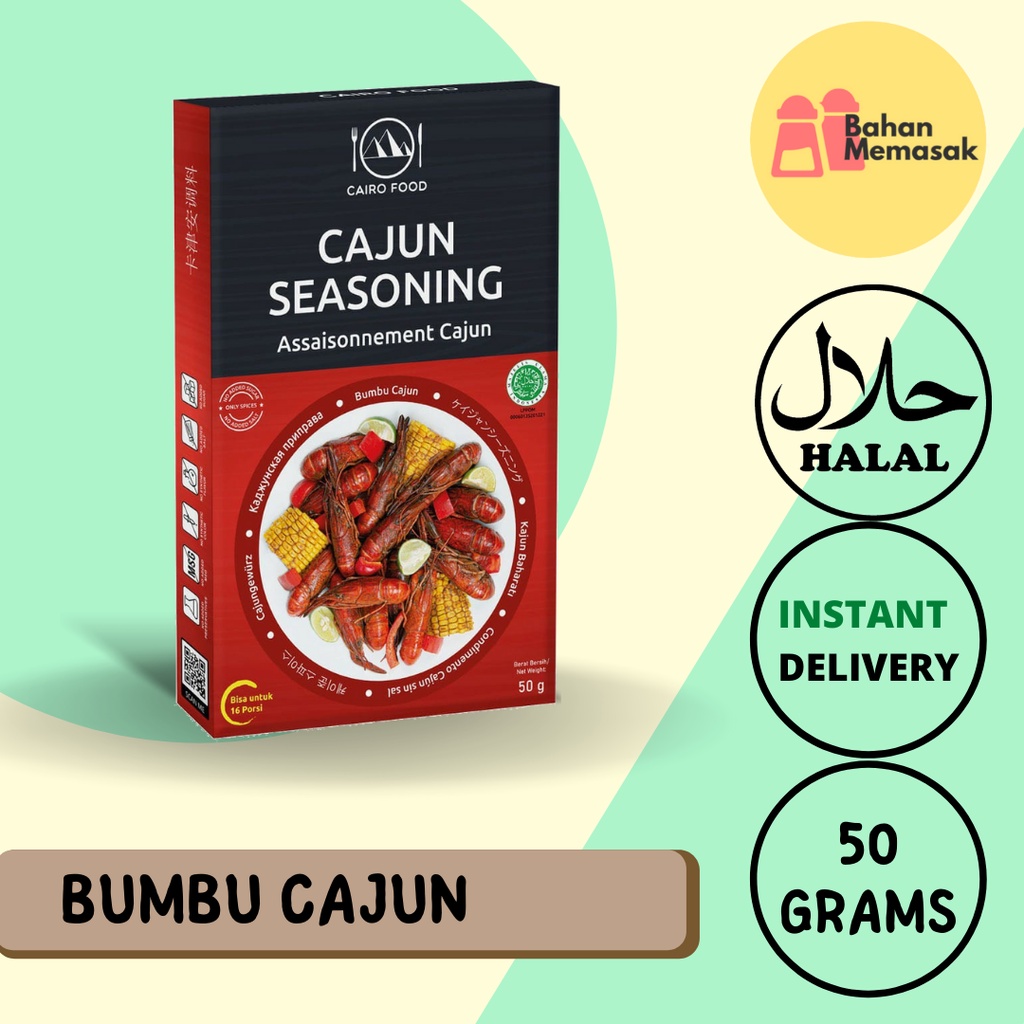 Jual Bumbu Cajun Bubuk / Cajun Seasoning Powder 50 gr | Shopee Indonesia