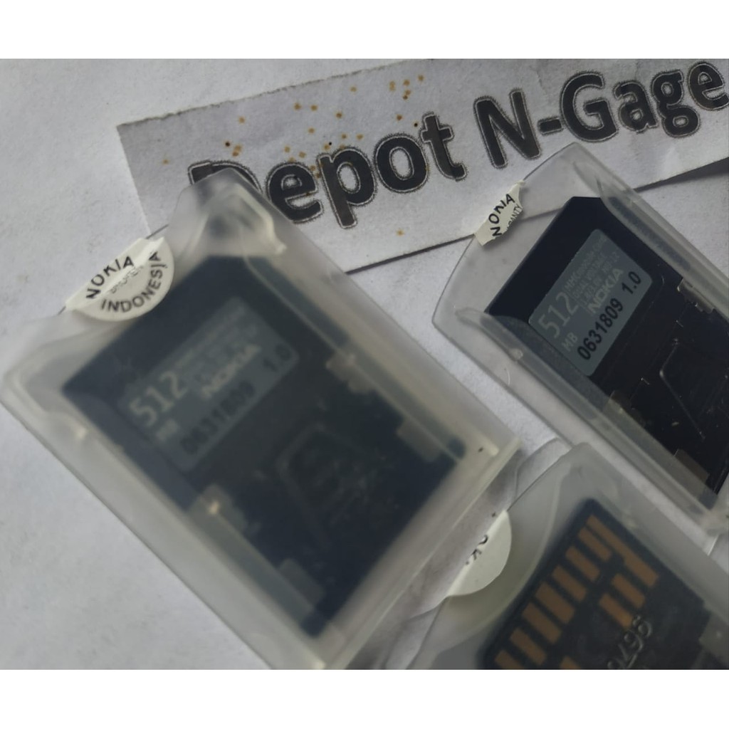 Jual MMC RSDV 512MB Original for Nokia N-Gage Full Games Ngage QD ...