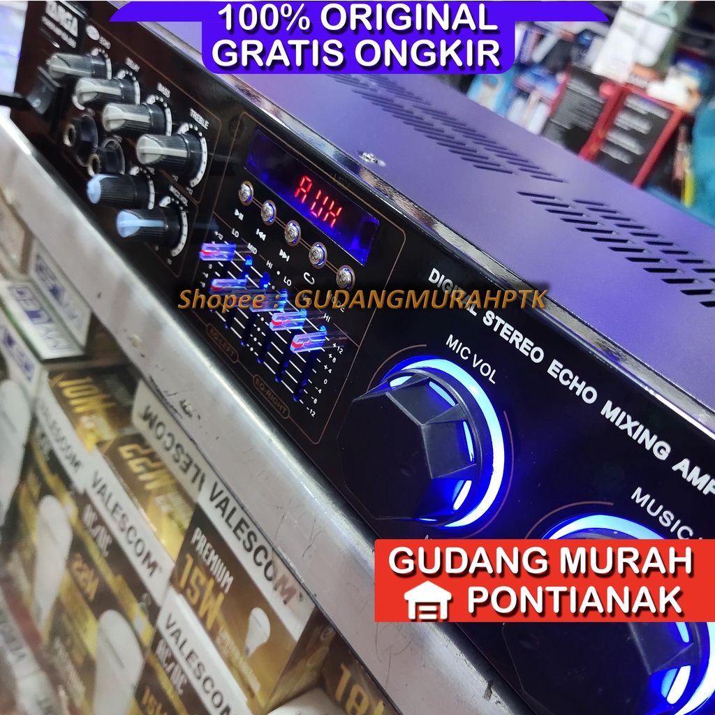 Jual Amplifier Targa KA 260 Bluetooth Usb Equalier Ampli Original ...