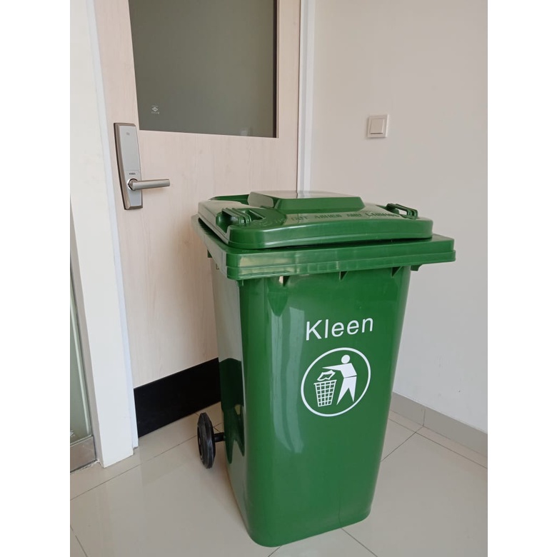 Jual Tempat Sampah Roda HDPE / Garbage Bin KLEEN (240 Liter) | Shopee Indonesia