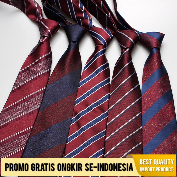 Jual Dasi pria Shengzhou Pria Tren 8Cm Bisnis Formal Wear Kenyamanan ...