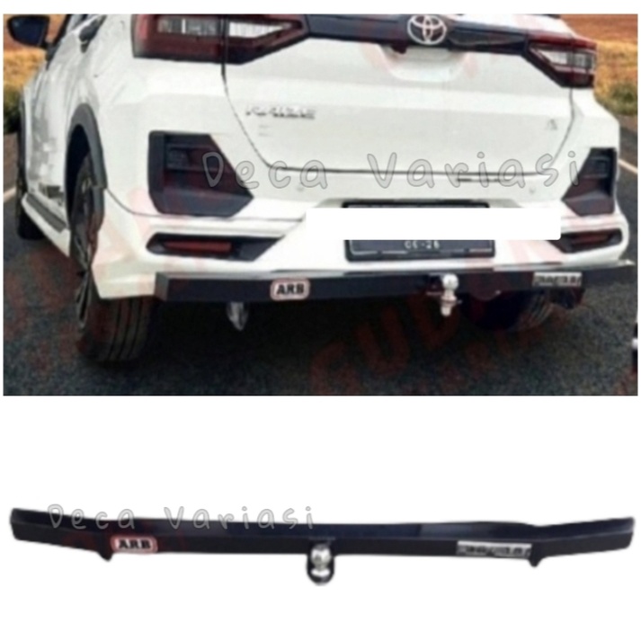 Jual Bumper Guard Toyota Raize / Towing Belakang Toyota Raize ...