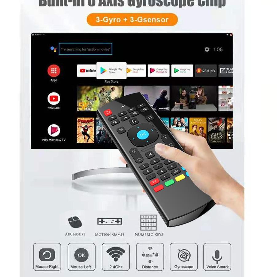 Jual (HOT SALE!) Air Mouse Wireless Keyboard MX3 Remote Control For ...