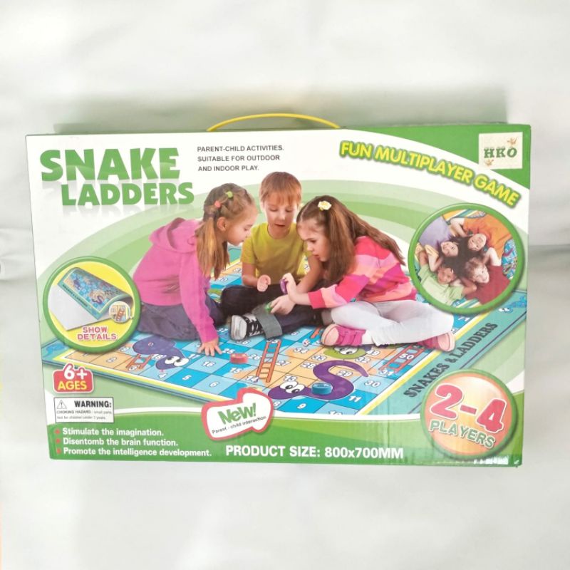 Jual Mainan Ular Tangga Karpet Besar - Snake Ladders Mainan Anak ...