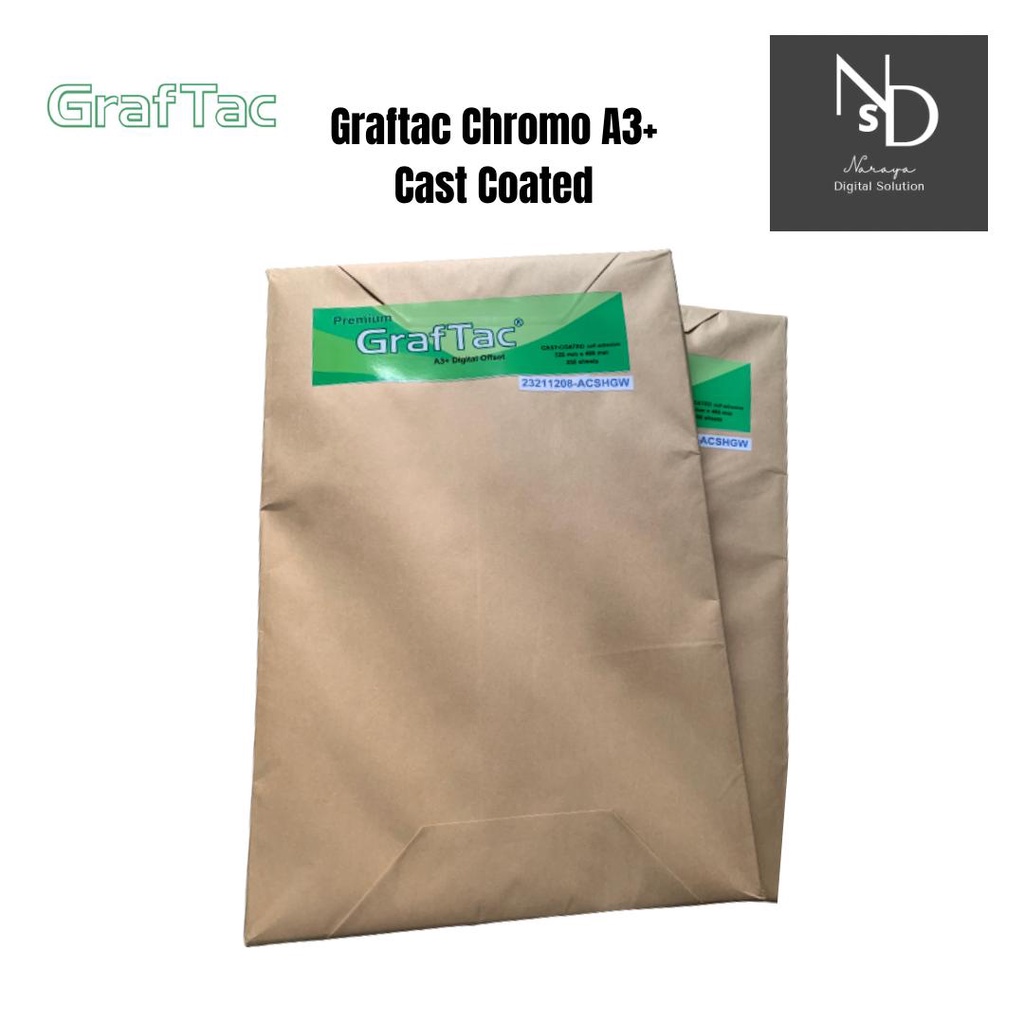Jual Stiker Graftac Chromo Sticker Kromo Cast Coated A3+ | Shopee Indonesia
