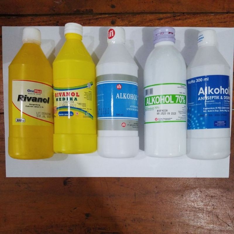 Jual rivanol dan alkohol 300ml | Shopee Indonesia