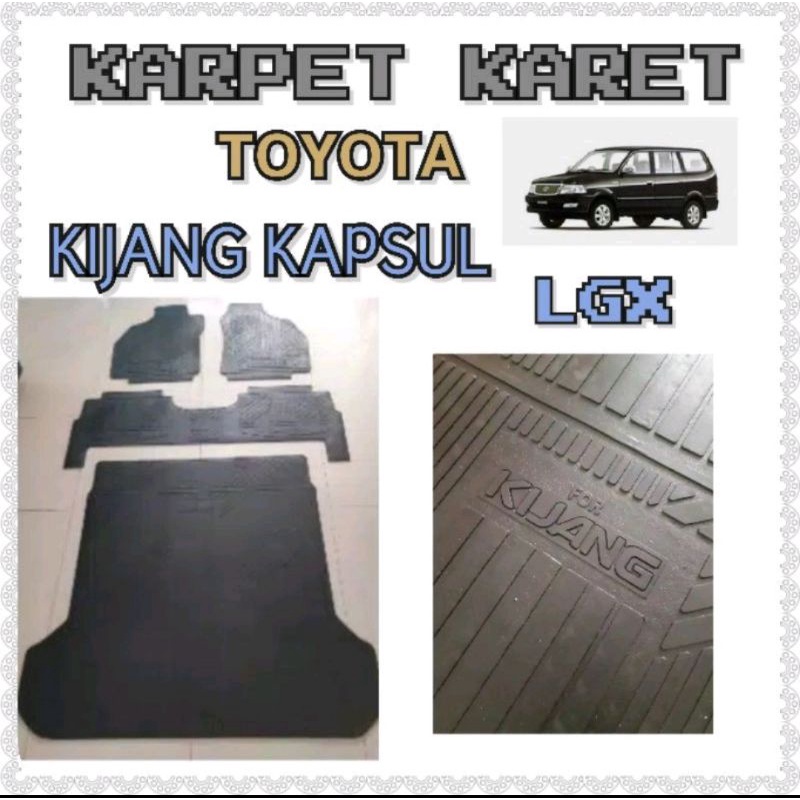 Jual Karet Mobil Toyota Kijang Kapsul Kijang New Full Set Shopee