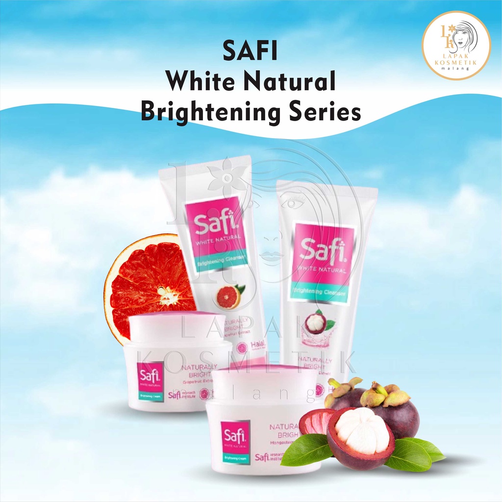 Jual SAFI WHITE NATURAL BRIGHTENING SERIES MANGOSTEEN & BRIGHTENING ...