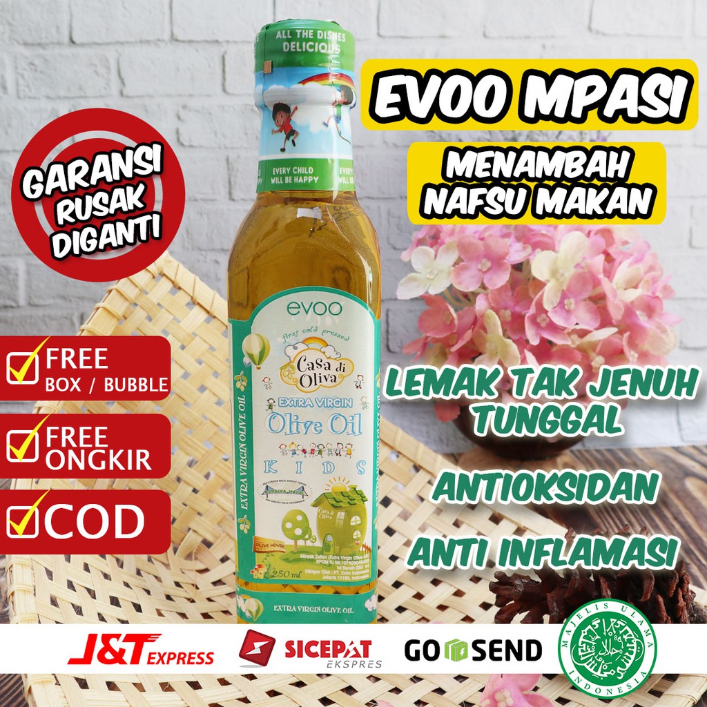 Jual CASA DI OLIVA EXP 2025 (EVOO MPASI BAYI) minyak zaitun FREE BUBBLE ...