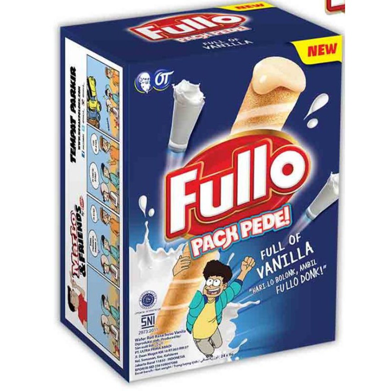 Jual Fullo vanilla 24 x 8g (1 box) | Shopee Indonesia