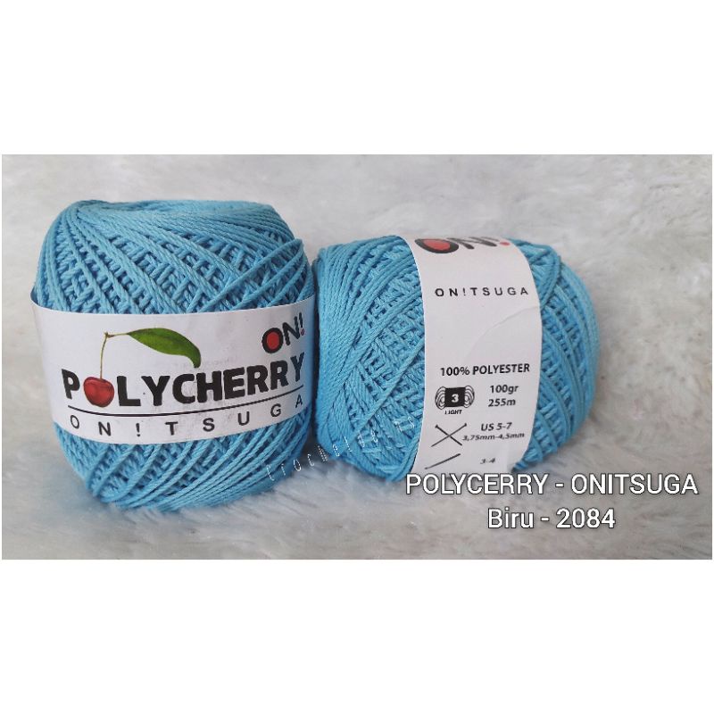 Jual Benang rajut polycherry onitsuga | Shopee Indonesia