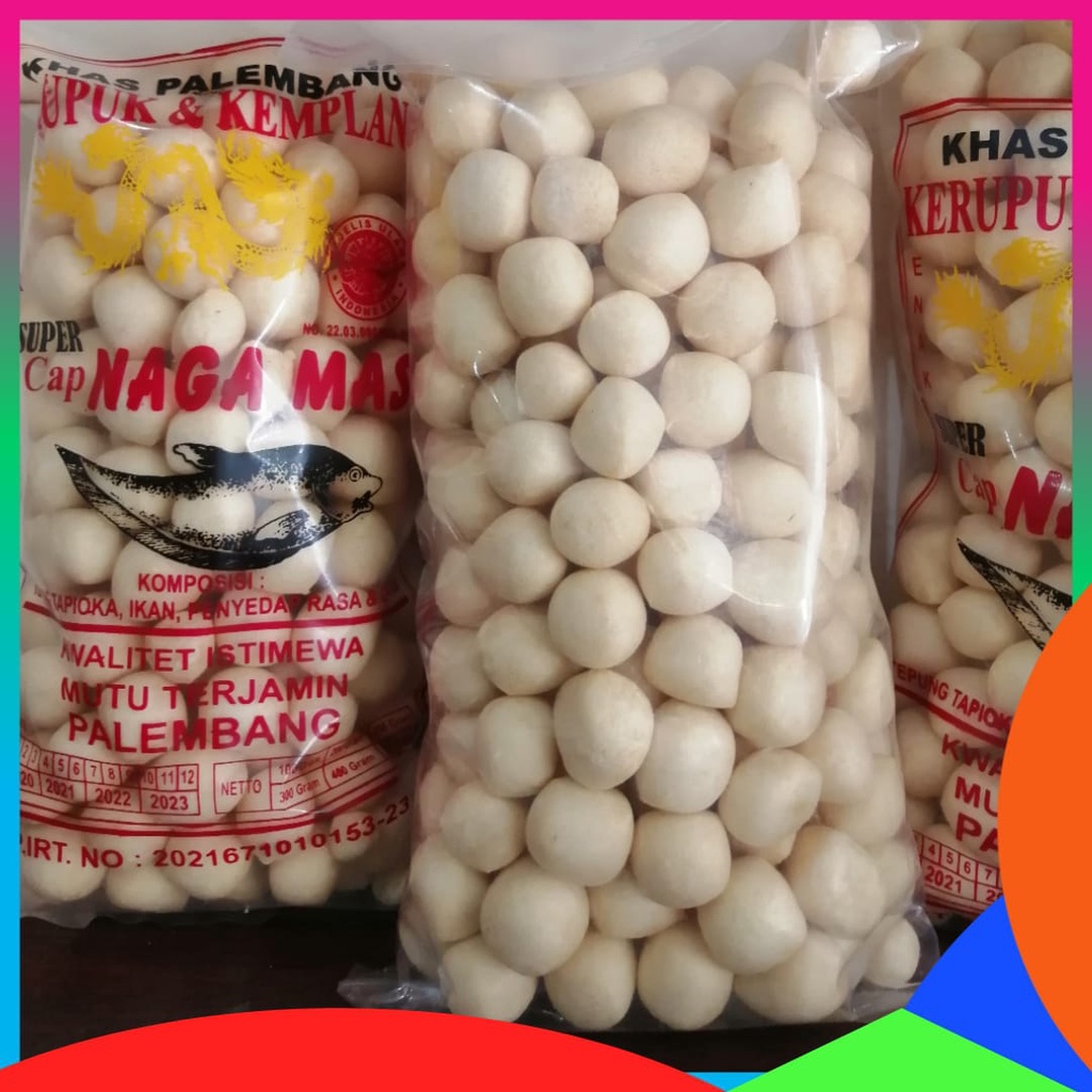 Jual GETAS PALEMBANG 250 GRAM IKAN TENGGIRI KERUPUK DAN KEMPLANG NAGA ...