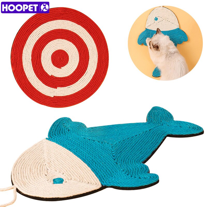 Jual Produk PreOrder HOOPET Sisal Cat Scratcher Board Round Cat ...