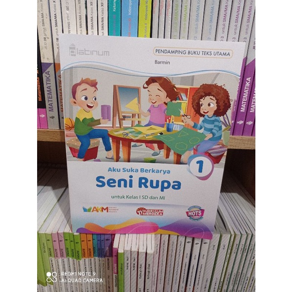 Jual Buku Aku Suka Berkarya Seni Rupa Kelas 1 SD Kurikulum Merdeka Platinum | Shopee Indonesia
