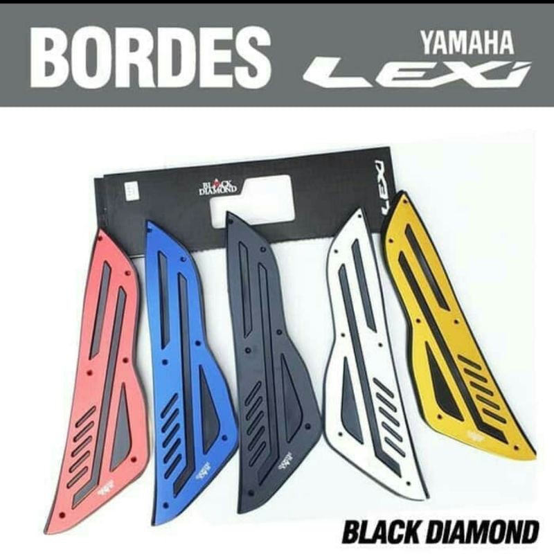 Jual Bordes lexi black diamond Pijakan kaki lexi black diamond ...