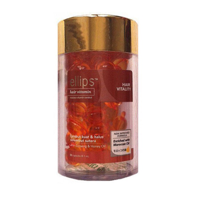 Jual Ellips Vitamin Rambut Hair Vitality Botol 50s (Ellips Jar 50s ...
