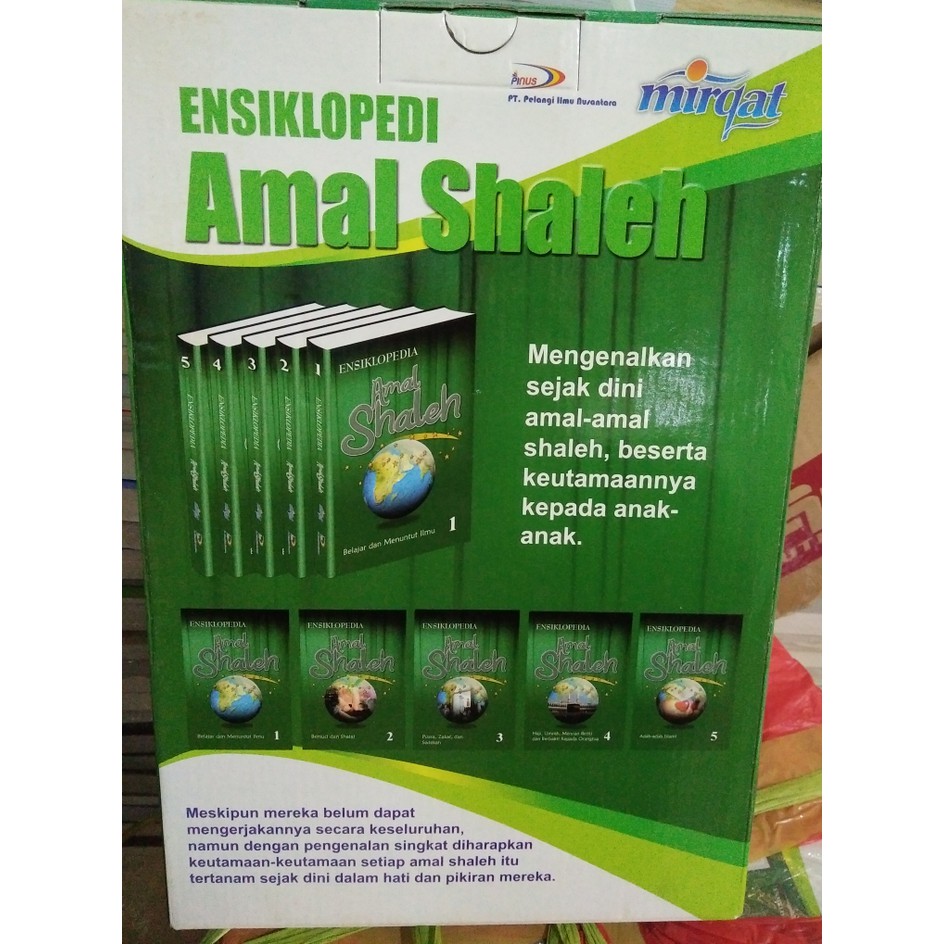 Jual Ensiklopedia Amal Shaleh Seri 1 - 5 Buku (MRSN Store) | Shopee ...