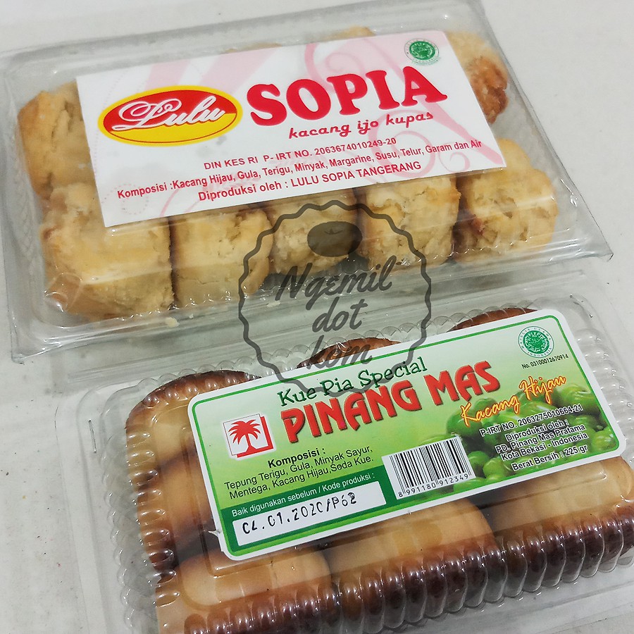 Jual KUE BAKPIA / BAPIA KACANG IJO / BAPIA COKELAT / BAKPIA BASAH ...