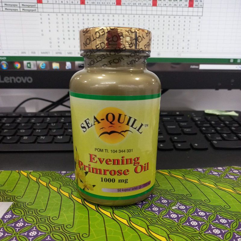 Jual SEA QUILL evening primrose oil 1000mg | Shopee Indonesia
