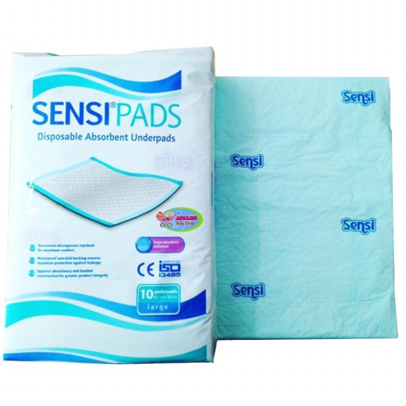 Jual SENSIPADS UNDERPAD ALAS POPOK PERLAK PERSALINAN / UNDERPAD ...