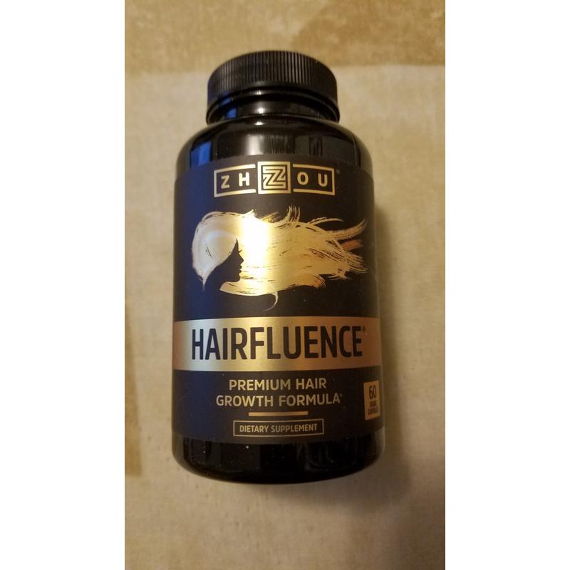 Jual Zhou nutrition hairfluence premium hair growth formula 60 veggie ...
