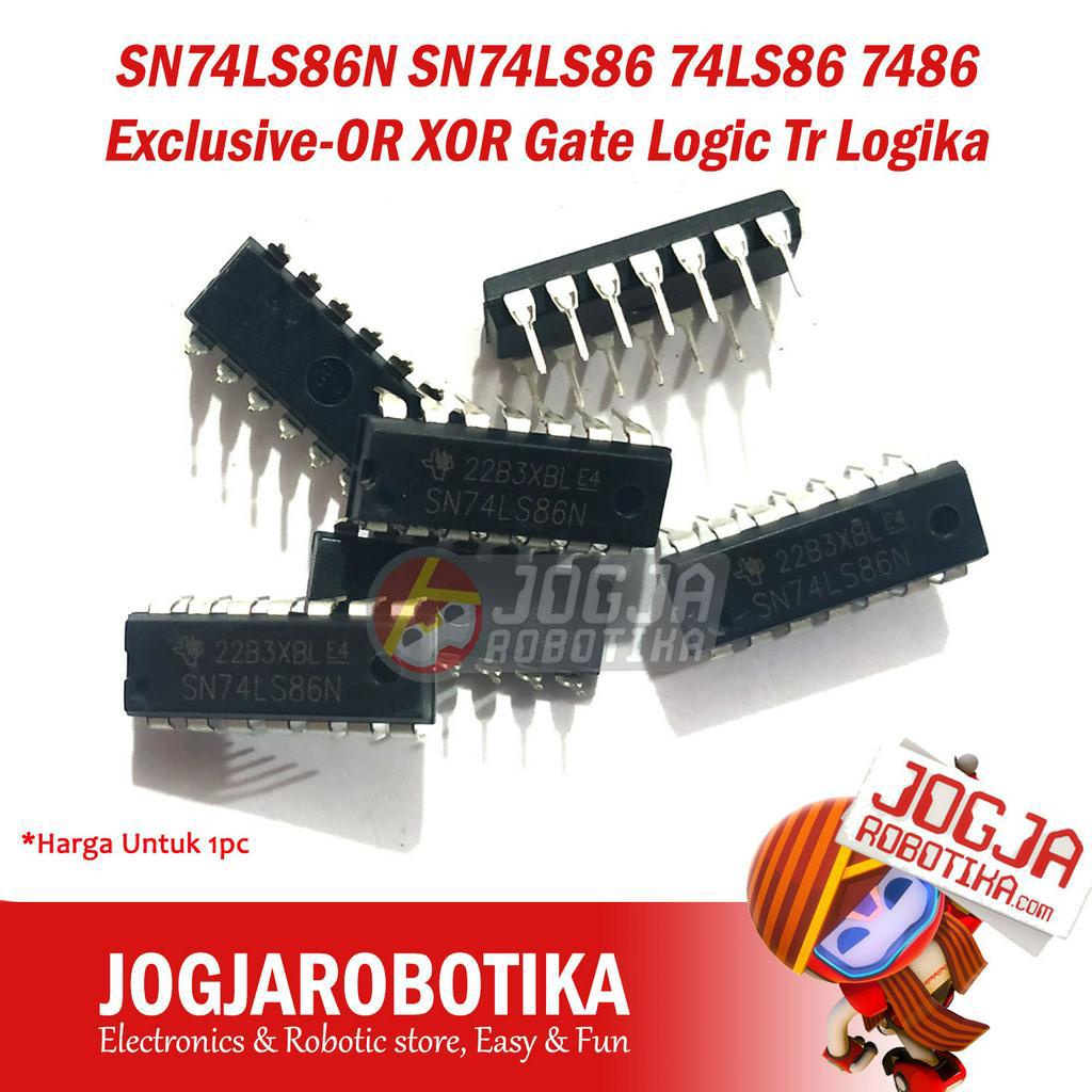 Jual SN74LS86N SN74LS86 74LS86 7486 Exclusive-OR XOR Gate Logic Transistor Logika TTL | Shopee ...