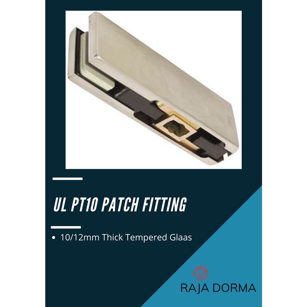 Jual Patch Fitting UL PT10 Dorma UL PT 10 Dormakaba | Shopee Indonesia