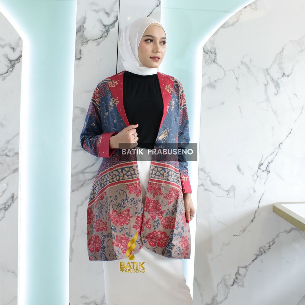 Jual Tunik MOTIF ALMIRA Bahan katun lapis furing Adwm Halus Premium ...