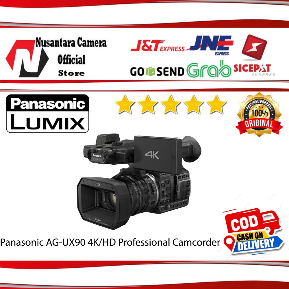 Jual Panasonic AG-UX90 4K/HD Professional Camcorder | Shopee Indonesia