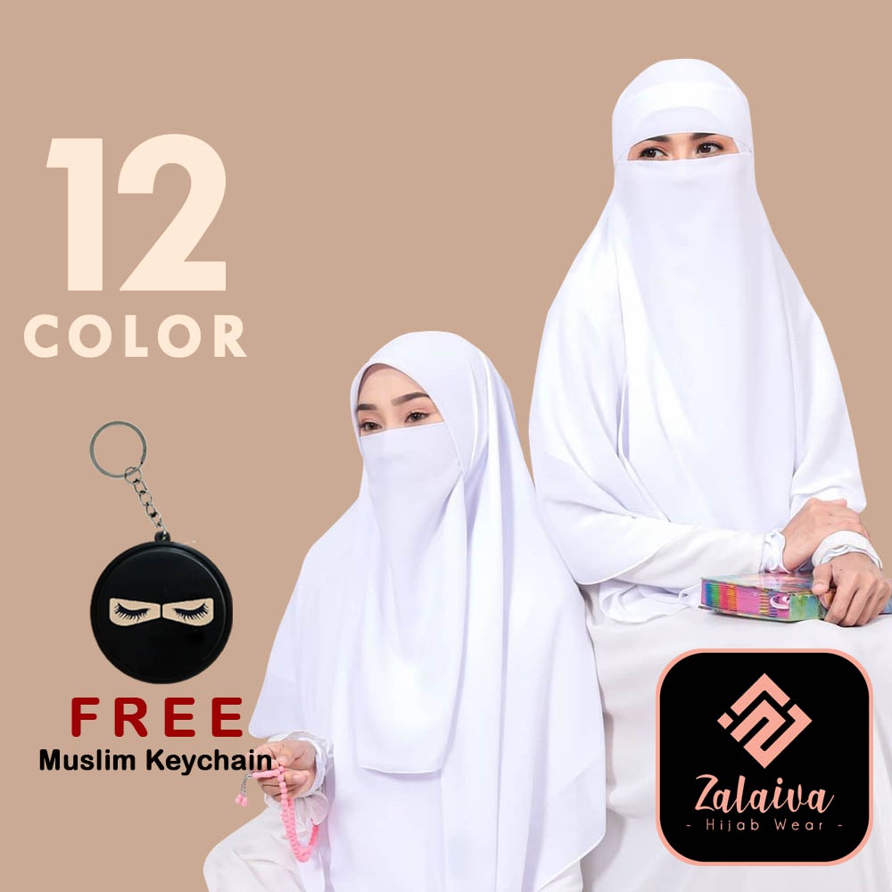 Jual Cadar Warna Putih - Cadar Tali Cadar Bandana Cadar Mata Elang V ...