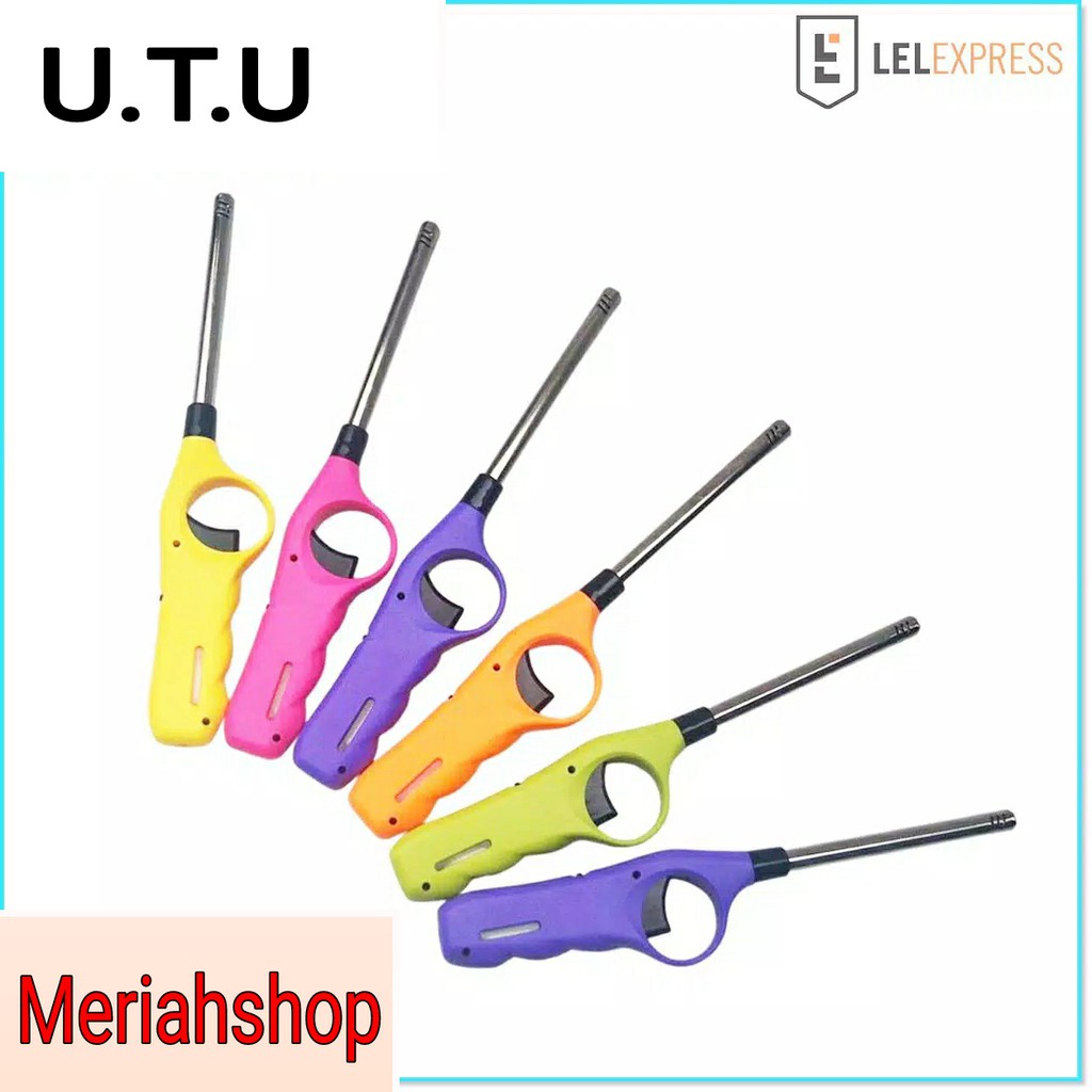 Jual UTU KOREK PEMANTIK LIGHTER GAS API MANCIS KOMPOR Lock Refill ...
