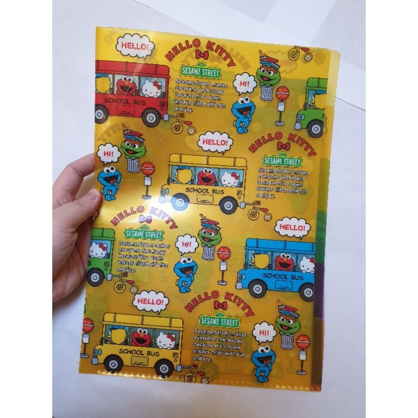 Jual MAP / FOLDER / SANRIO X SESAME STREET / MAP FILE | Shopee Indonesia