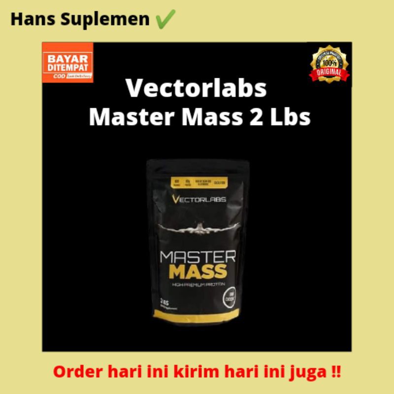 Jual Vectorlabs VL Master Mass 2 Lbs 2 LBS 2 LB 2 lb Weight Gainer Susu ...