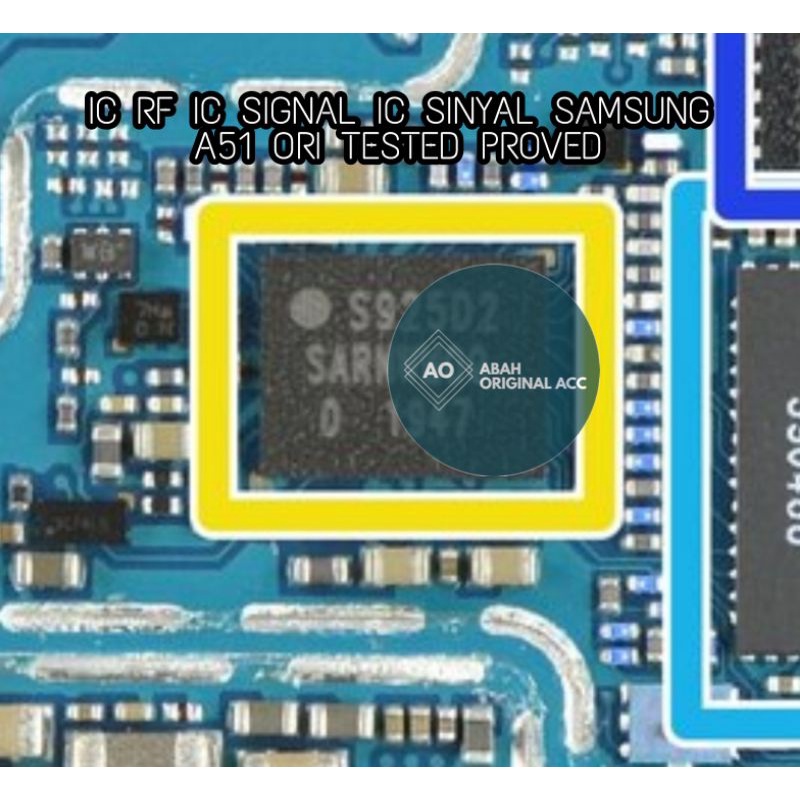Jual IC RF IC SINYAL SAMSUNG A51 ORI TESTED PROVED | Shopee Indonesia