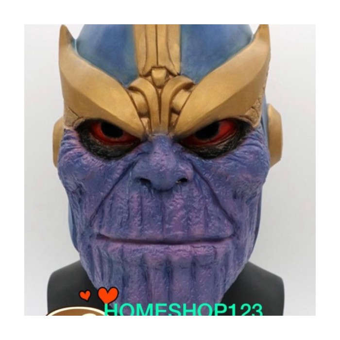 Jual topeng THANOS latex mask thanos AVENGERS MARVEL COSPLAY PREMIUM ...