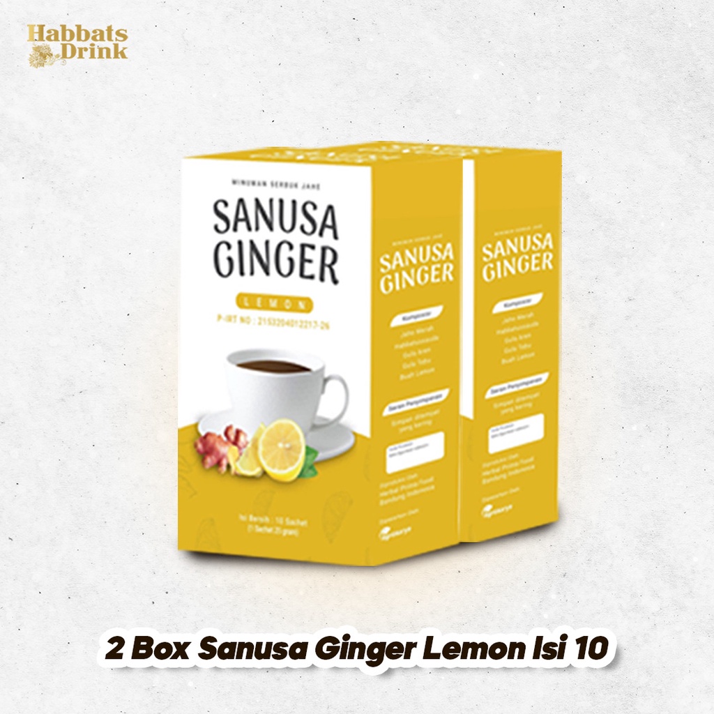 Jual MINUMAN HABBATUSSAUDA, EKSTRAK JAHE MERAH, GULA AREN, PERASA LEMON ...