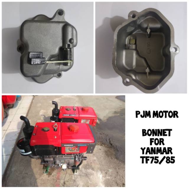 Jual Cylinder Head Cover Tutup Klep Bonnet Bonet Mesin Diesel Yanmar ...