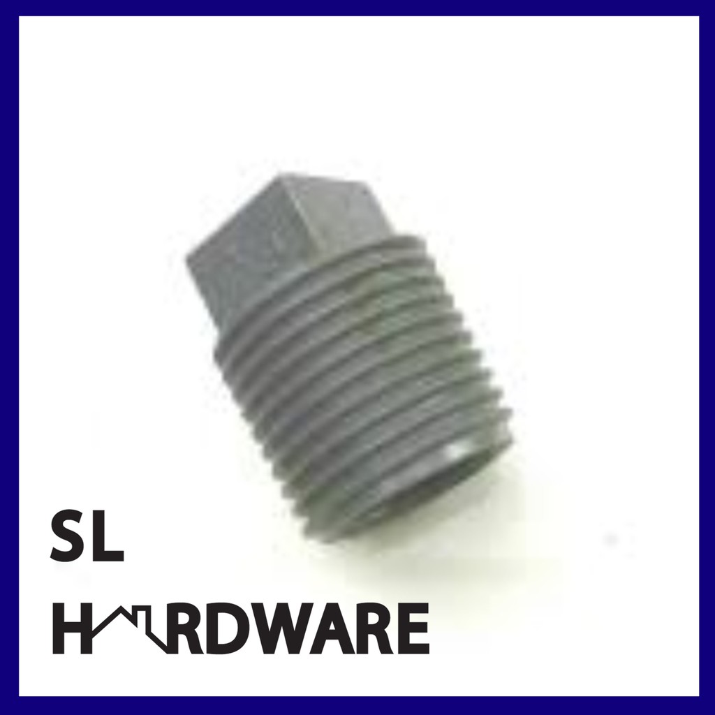 Jual PVC Sambungan Plug 1" Inch Plug 1 Inch | Shopee Indonesia