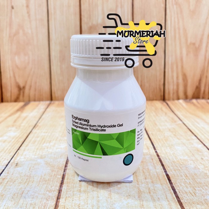 Jual ERPHAMAG Botol isi 100 kaplet-Obat Maag,Nyeri Lambung & Mual ...