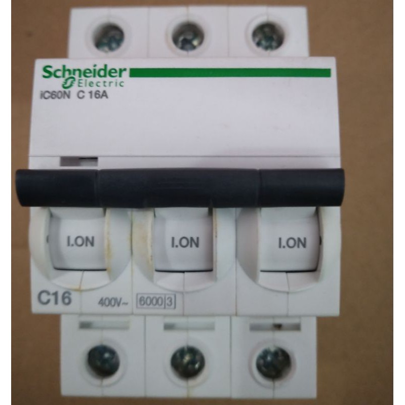 Jual MCB Schneider 3 phase 16A iC60N | Shopee Indonesia