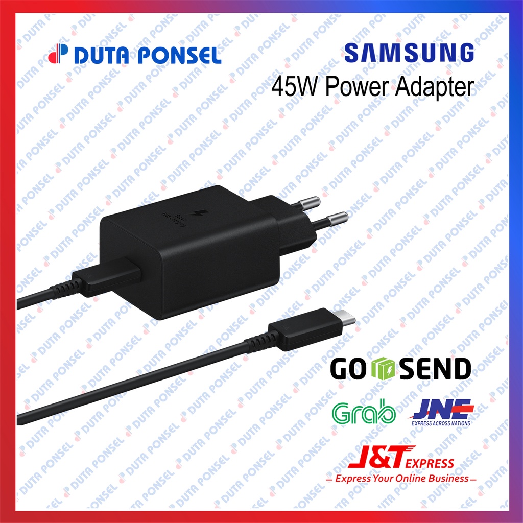 Jual 45W Power Adapter Original Samsung - Black | Shopee Indonesia