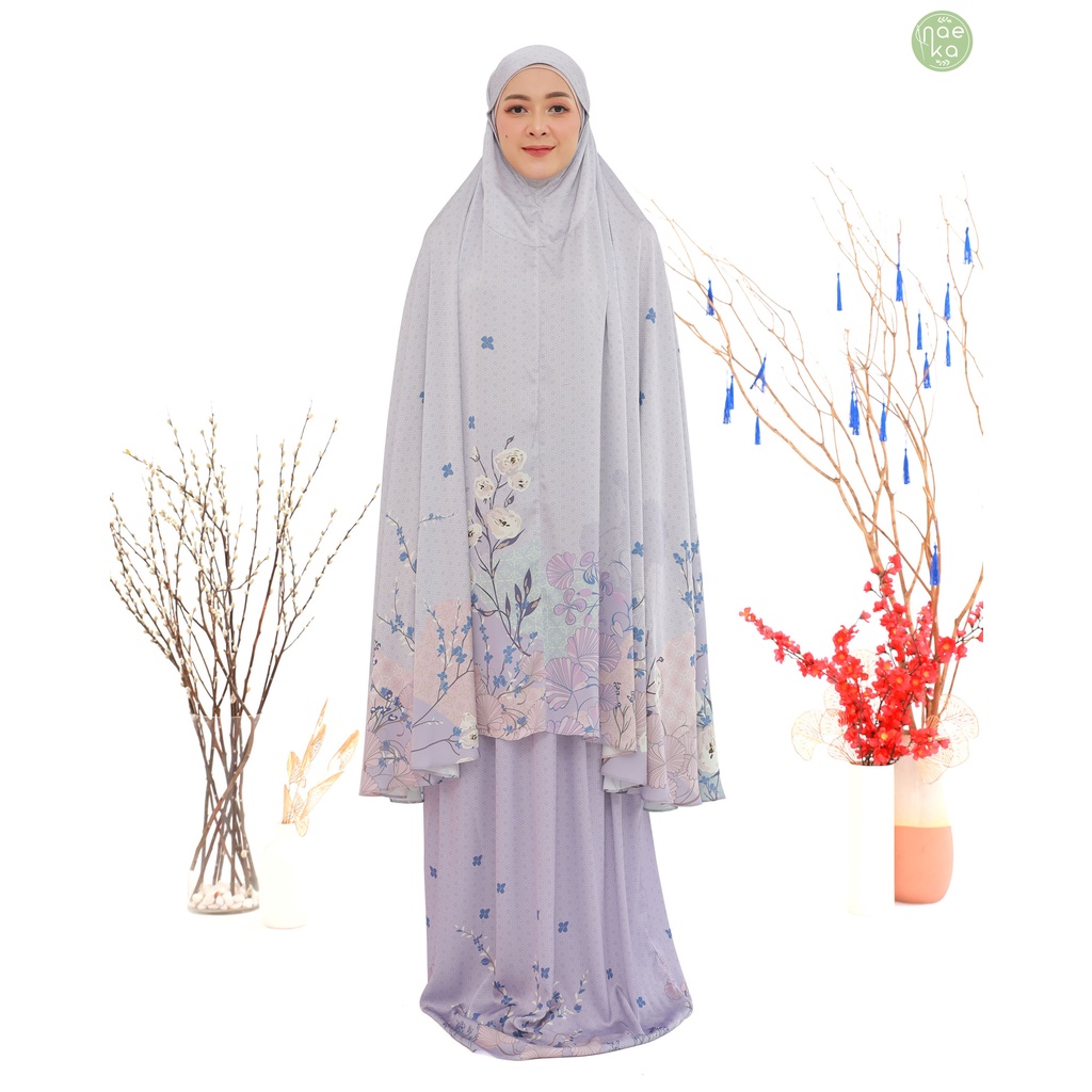 Jual Naeka Mukena Splendid Of Asia Series Naeka x Richa Iskak Lilac ...