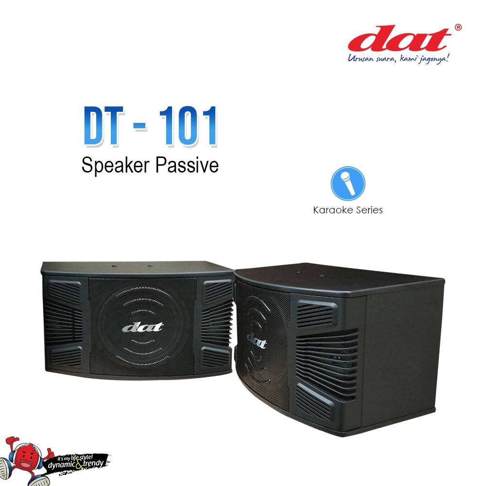 Jual Dat DT-101 Speaker Pasif - 10 Inch Subwoofer | Shopee Indonesia
