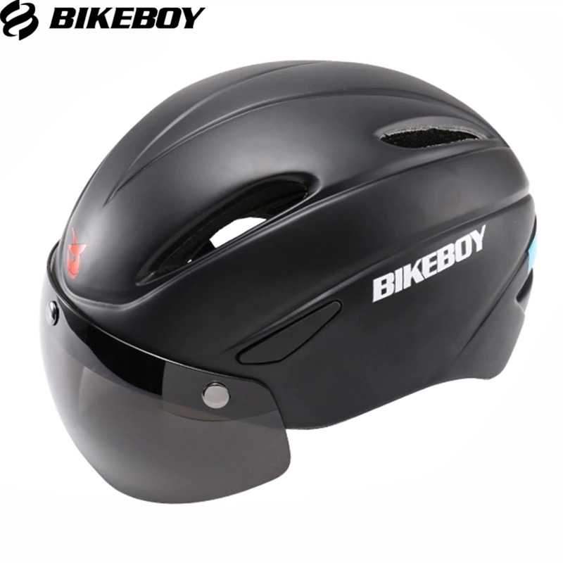 Jual Helm Sepeda Aero EPS Magnetic Visor Removable Lens - 11002 ...