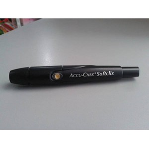 Jual Pen cek up Pena Lancet Lanchet Accu Chek Check Kit Softclix ...