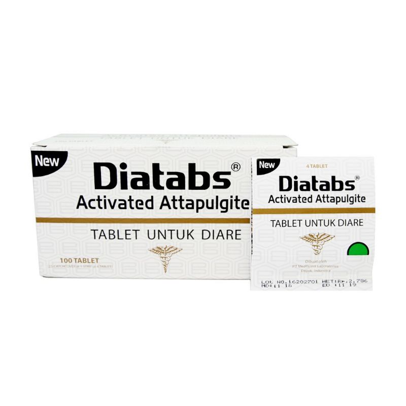 Jual NEW DIATABS // DIARE 1STRIP @4TABLET | Shopee Indonesia