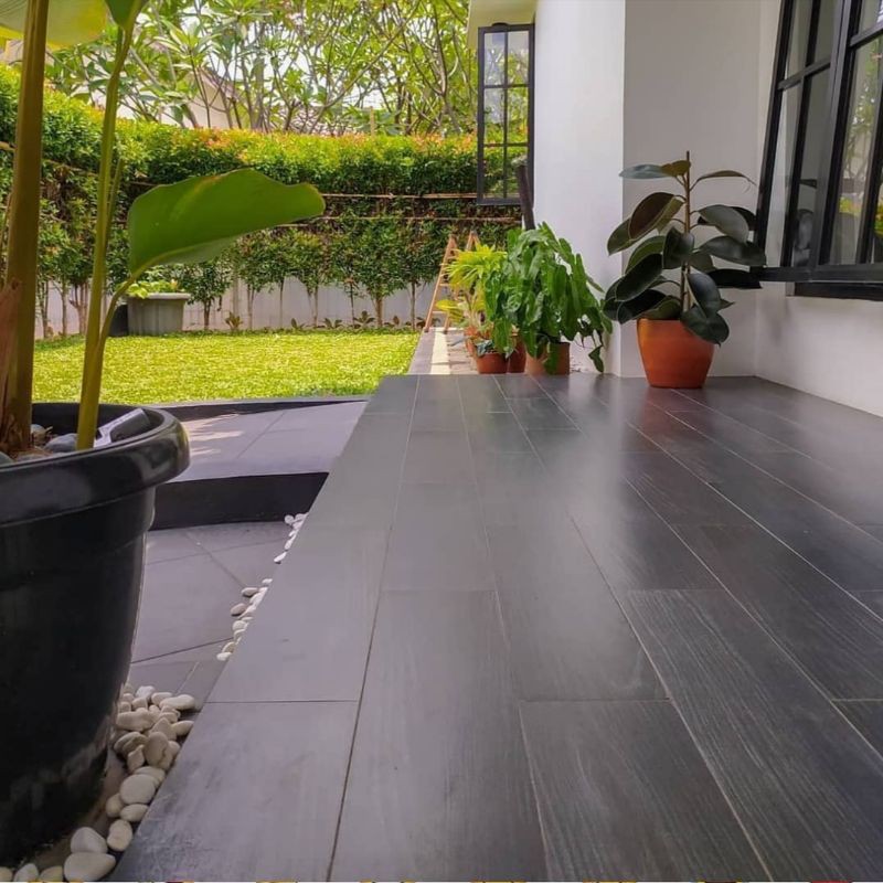 Jual GRANIT LANTAI HITAM/LANTAI KAYU HITAM/KERAMIK RUMAH MINIMALIS ...