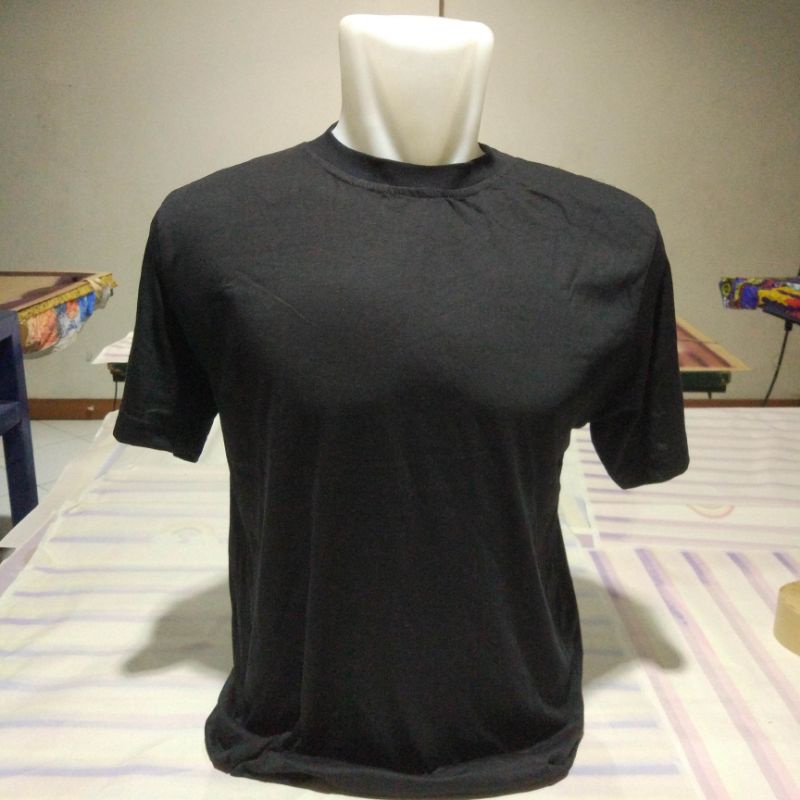Jual kaos polos oblong teteron katun 30s - bahan TC (teteron cotton ...