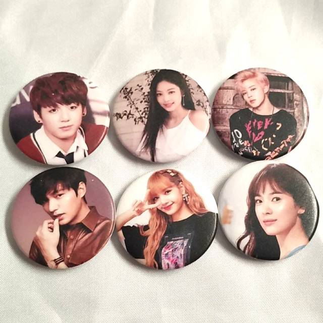 Jual Pin Foto Custom, Pin Nama Custom, Pin Logo Custom | Shopee Indonesia