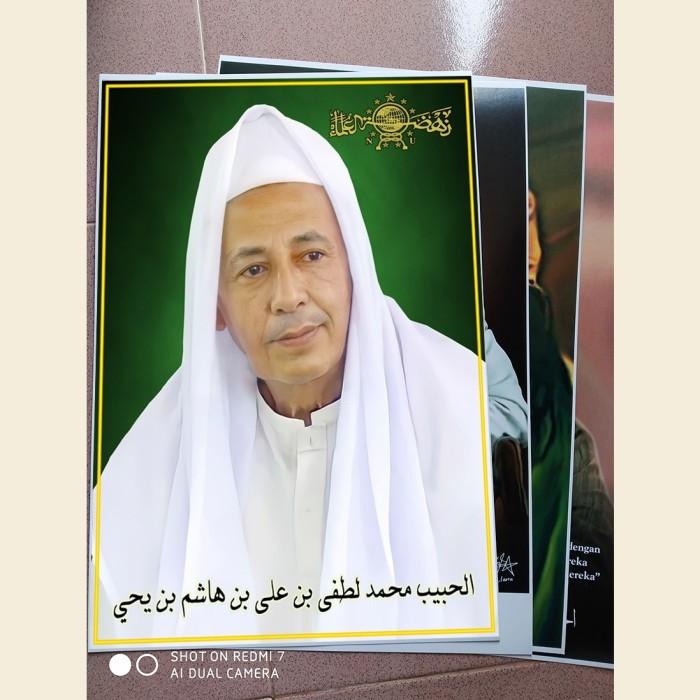 Jual BISA COD poster ukuran 80*120cm HABIB Luthfi bin yahya luster uv ...